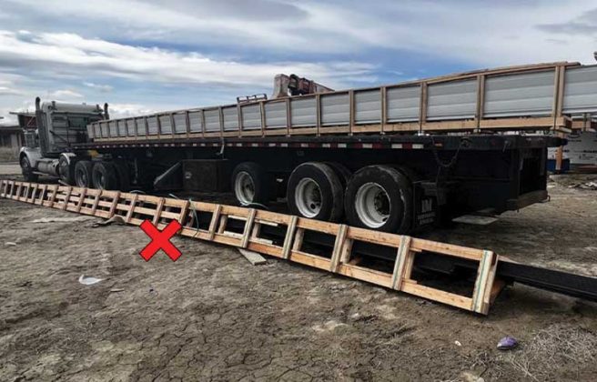FACE Report: Truck driver crushed by freight pushed off flatbed trailer