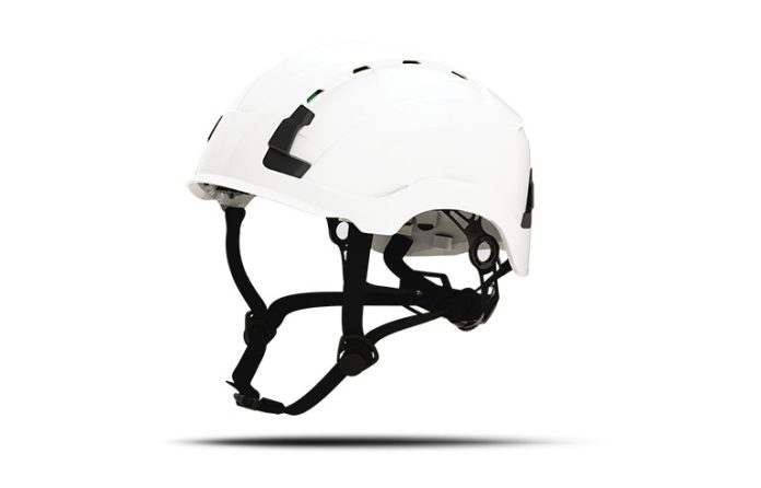 Impact-absorbing helmet