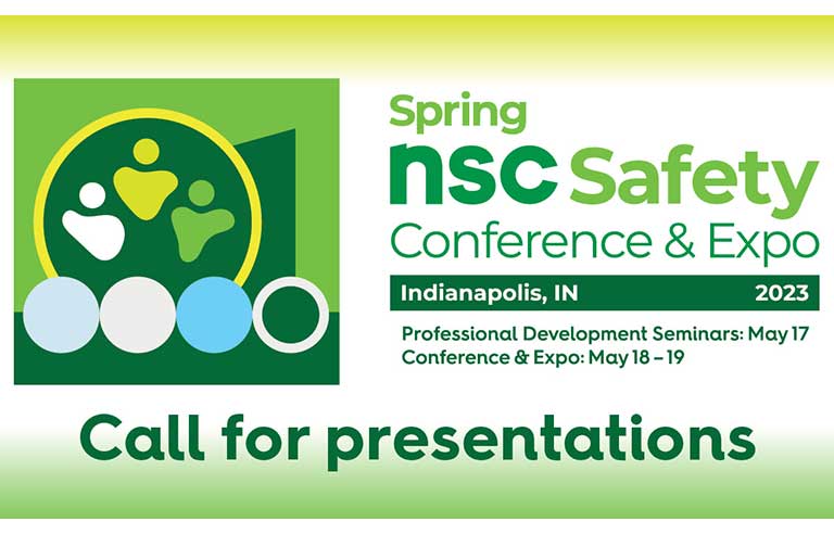 Share your expertise at the 2023 NSC Spring Safety Conference & Expo