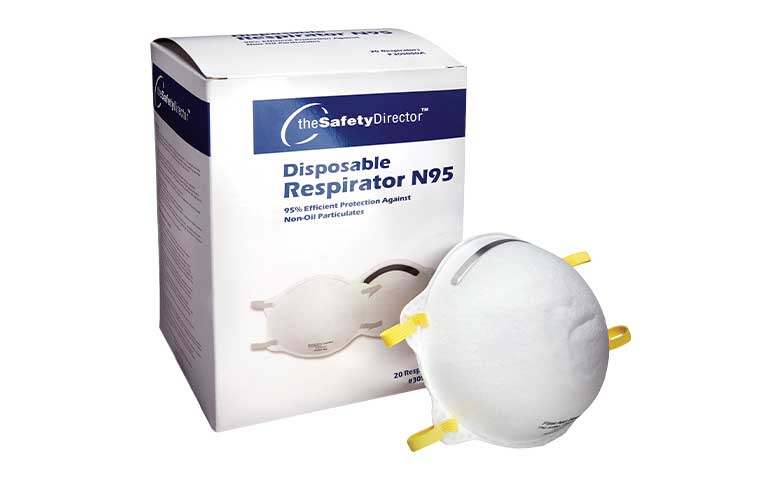 Disposable N95 respirator