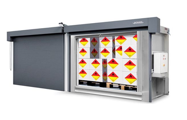 Fire-rated storage buildings