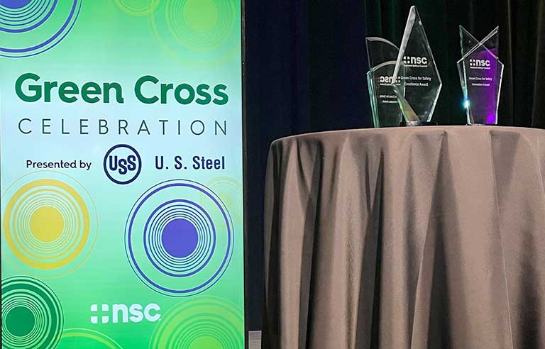 NSC celebrates Green Cross for Safety Award winners