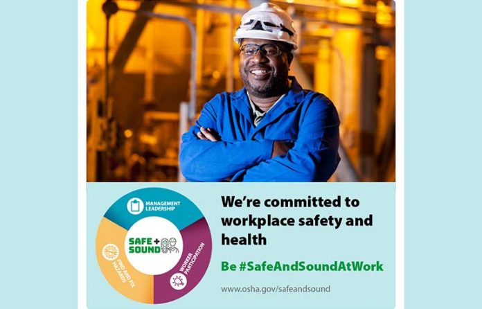 Safe + Sound campaign to managers: Pledge your commitment to workplace ...