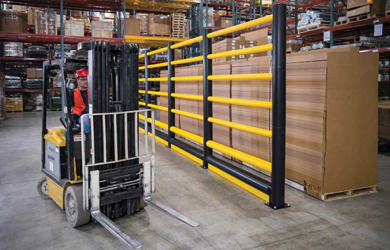 Polymer safety barrier