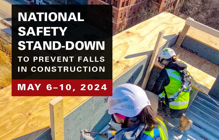 New resources to help you #StandDown4Safety