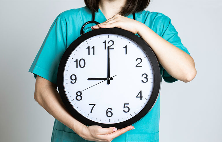 Did COVID-19 affect the time from worker injury to first medical service?