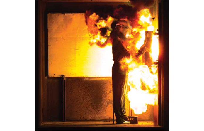 Arc flash hazard protection