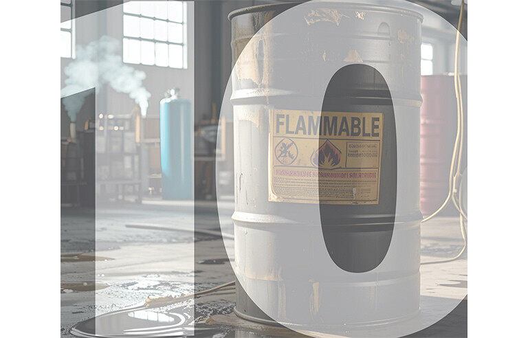 Flammable chemical storage