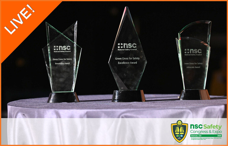 NSC announces Green Cross for Safety Award winners