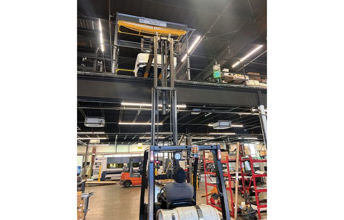 Pallet position indicators